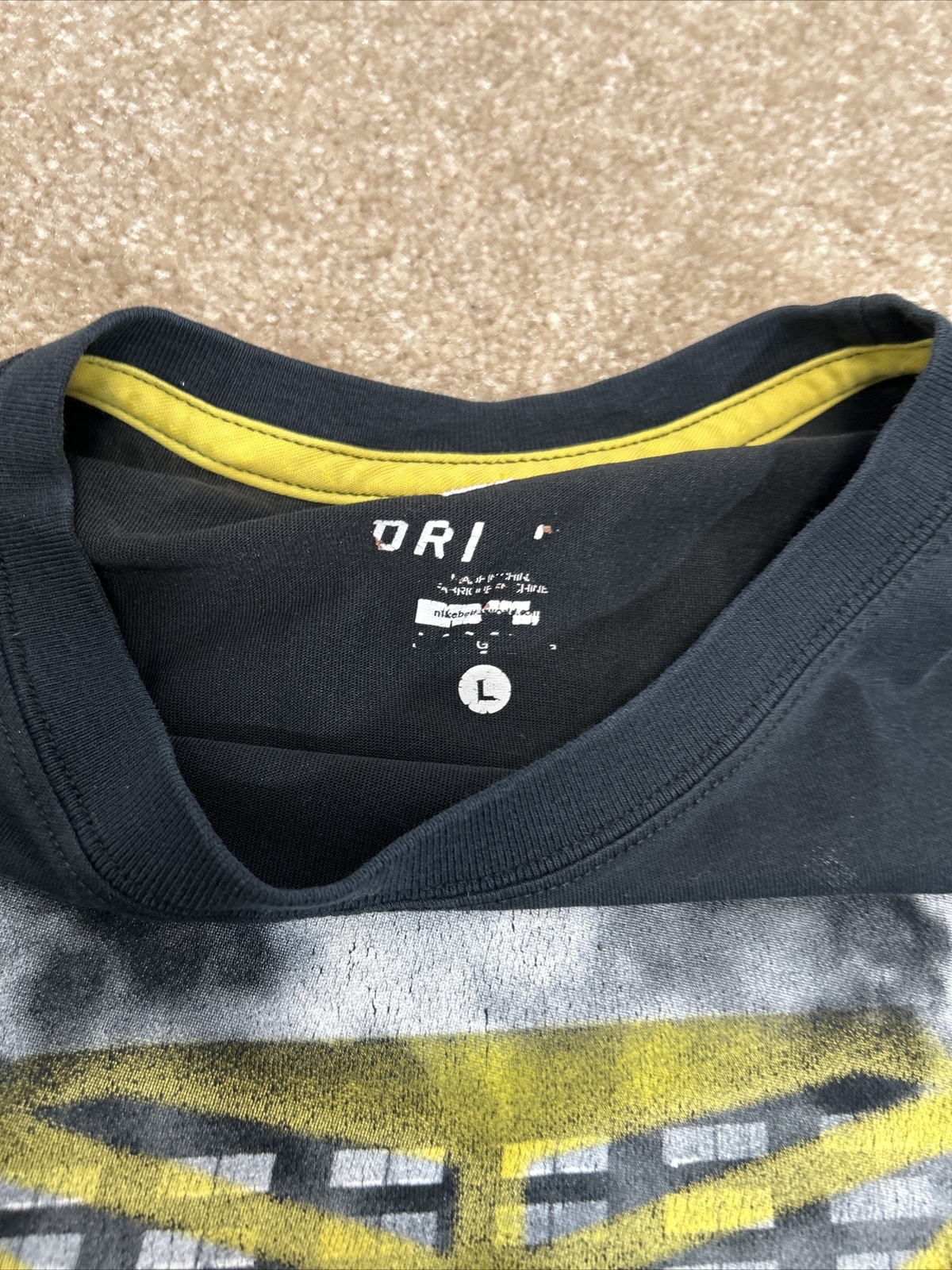 Nike Kobe Bryant Black Mamba Shirt Dri Fit sz L Baske… - Gem