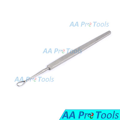 Medical Ear Wax Pick & Removal Ear Cleaning Curettes Loop Dentist ...