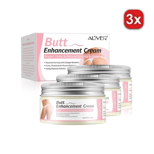 3 pcs Butt Enlargement Buttock Anti Cellulite Enhancement Cream Firming ...