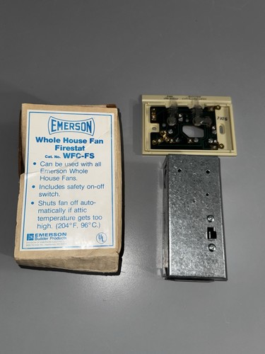 Emerson WCF-FS High Temperature Limit Switch Firestat - NEW | eBay