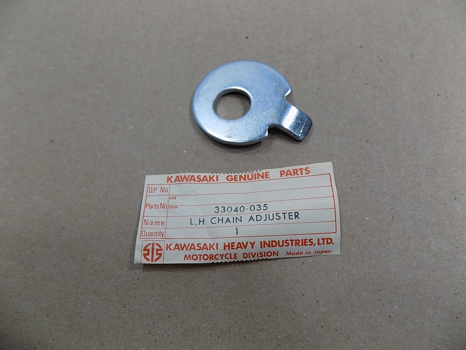 NEW OEM KAWASAKI LEFT HAND CHAIN ADJUSTER / 33040-035 / MB1 MB1A | eBay
