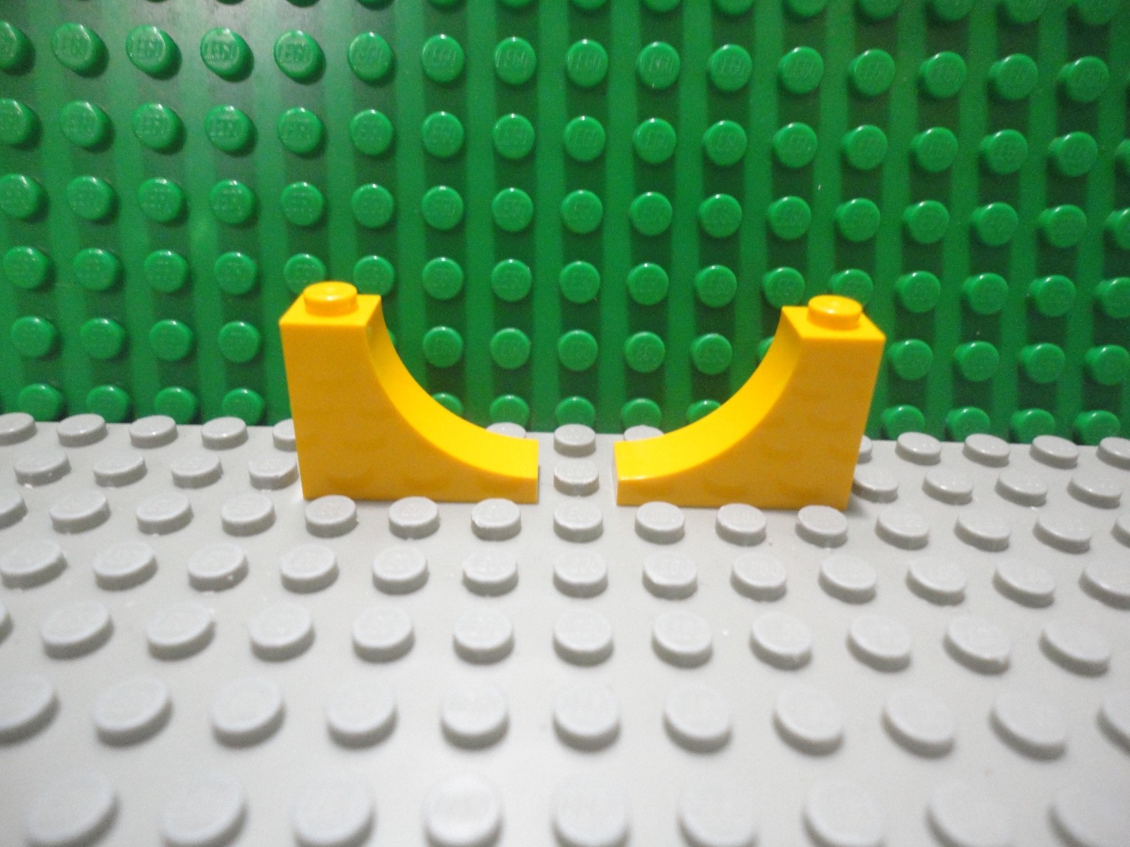 Lego 2 Bright Light Orange 1x3x2 Inverted Arch brick block NEW | eBay