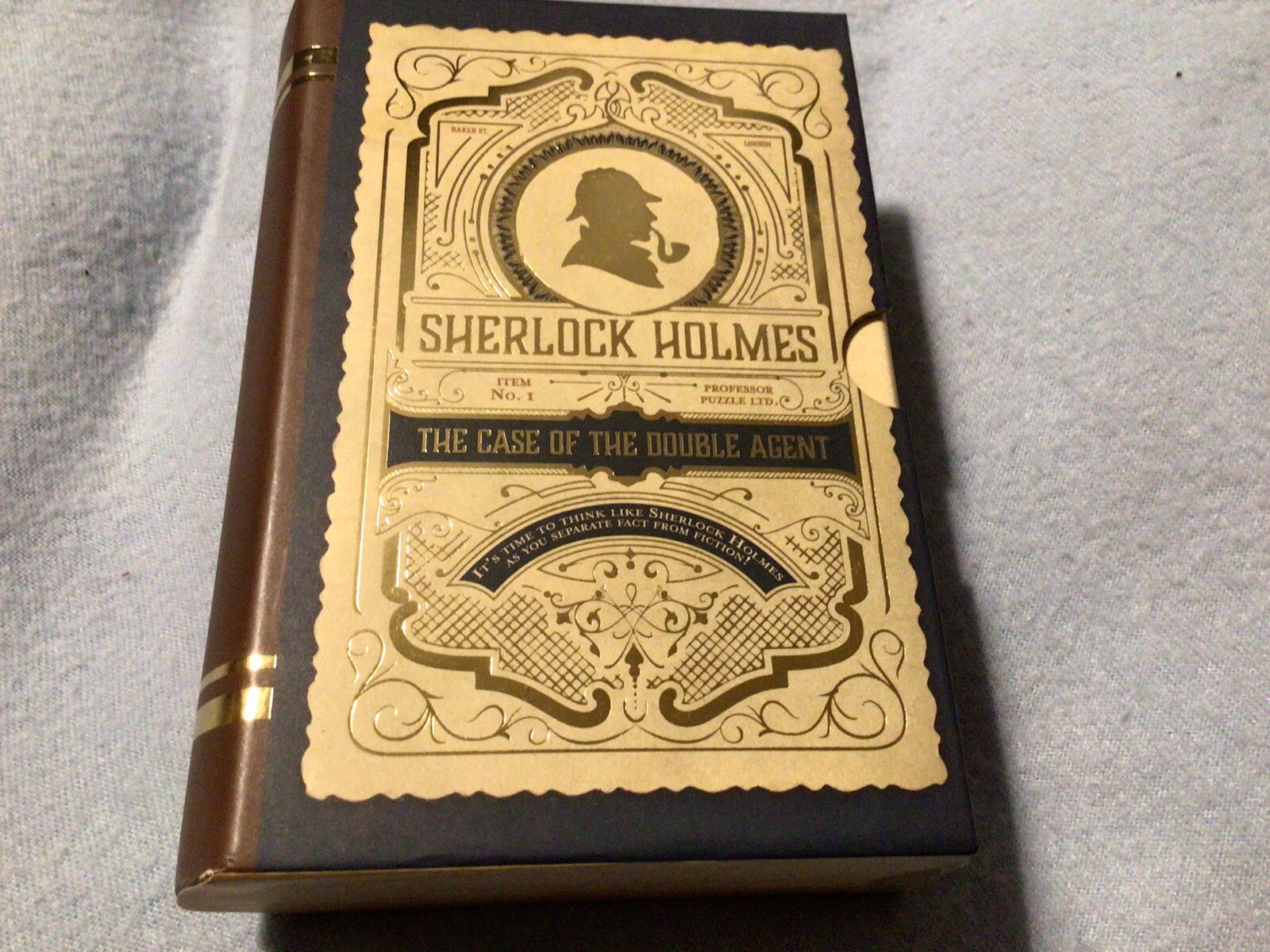 Sherlock Holmes The Case Of The Double Agent Question Cards -Book Style ...