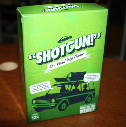 Shotgun! - The Road Trip Game - Great Travel Fun! - What Do You Meme ...