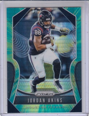 JORDAN AKINS 2019 Panini Prizm Prizms Hyper #135 109/175 Texans | eBay
