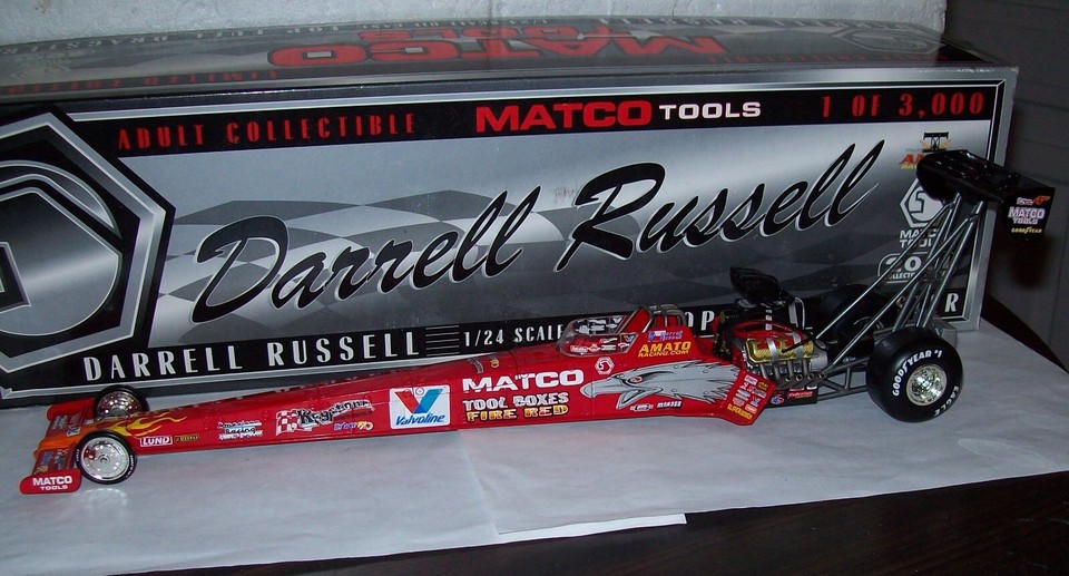 1:24 2001 MATCO TOOLS 'Eagle' Top Fuel Dragster Darrell Russell Joe ...