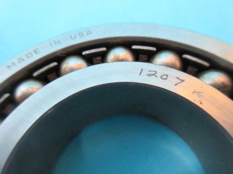 SKF 1207 L07 SELF ALIGNING DOUBLE ROW BALL BEARING REPLACEMENT PART 1 ...