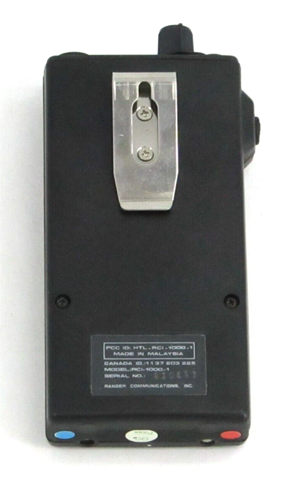 Ranger RCI 1000 VHF Handheld Radio Scanner Squelching w/ Antenna ...