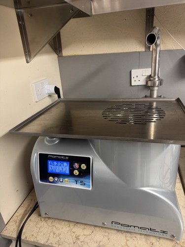 Pomati T5 continuous chocolate tempering machine used 5kg capacity ...