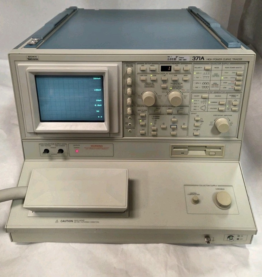 Tektronix 371A Curve Tracer w/ 371A/371B Test Fixture Calibrated 2023 ...