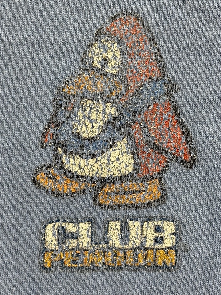 Club Penguin Pre Disney Vintage T-Shirt Size XL Rocketsnail Video Game ...