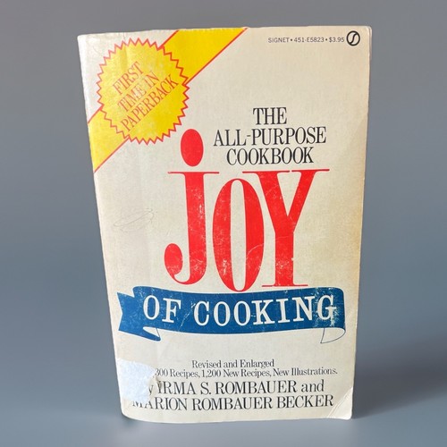 Joy of Cooking 1973 1st Paperback Printing Signet Irma Marion Rombauer ...