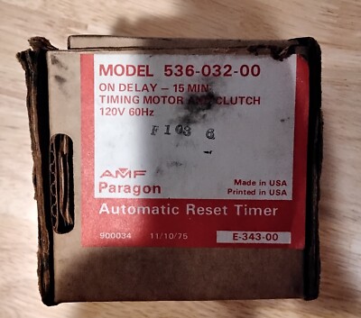 Timers - Amf Paragon