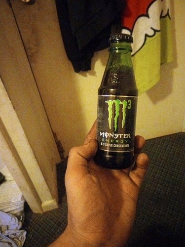 Monster Energy M3 Super Concentrate 5oz Collectible Sealed Glass Bottle ...