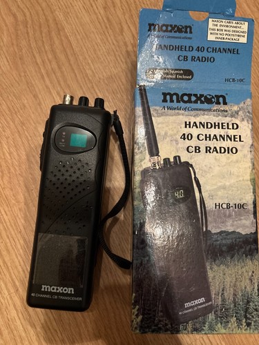 Maxon handheld 40 channel CB radio | eBay