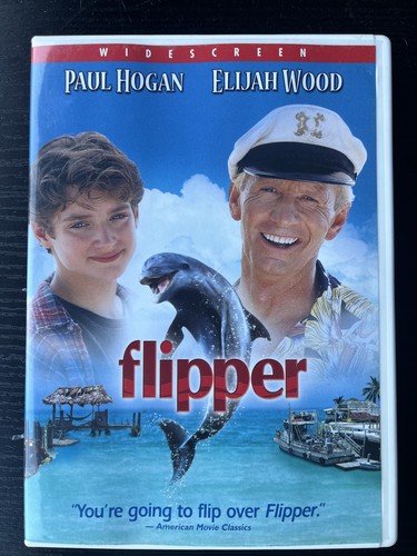 FLIPPER (1996) DVD Widescreen Paul Hogan, Elijah Wood 25192468520 | eBay