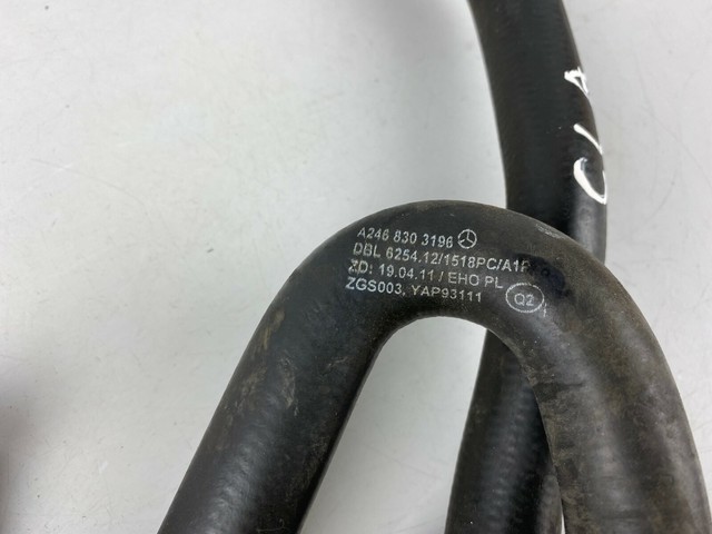 Mercedes Benz CLA Class W117 Coolant Hose Pipes With Holder A2468303396 ...