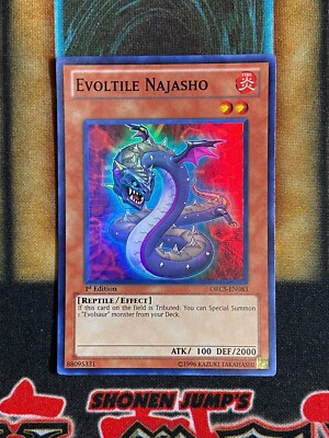 Yugioh Evoltile Najasho ORCS-EN083 Super Rare 1st Ed NM | eBay
