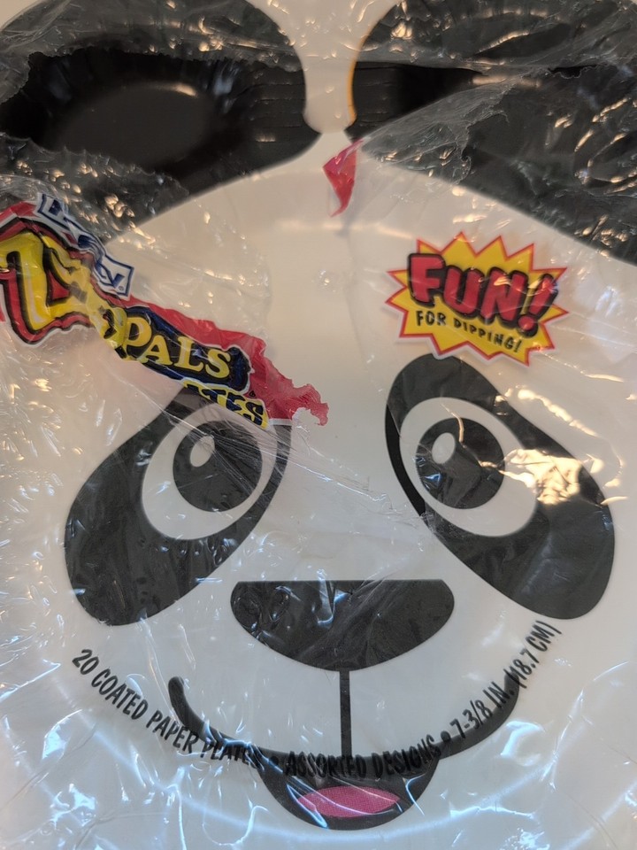 NOS Vtg Open Pack Of 16 Zoo Pals Plates Assorted Some Rare | eBay