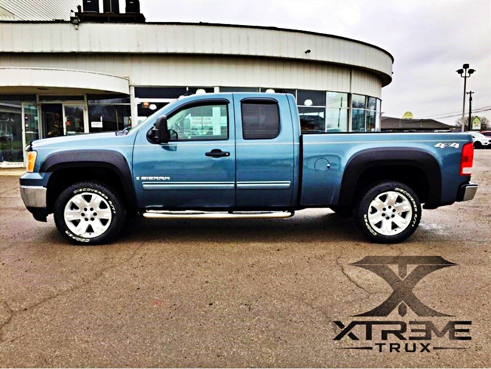 Textured Black 2007-2013 GMC Sierra 1500 OE Fender Flares Set 6.5' 8 ...