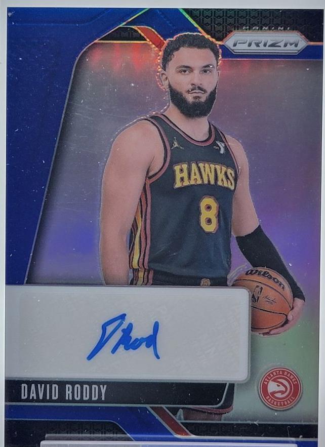 2024-25 Panini Prizm - Signatures David Roddy #SIG-DRH Blue Prizm /49 ...