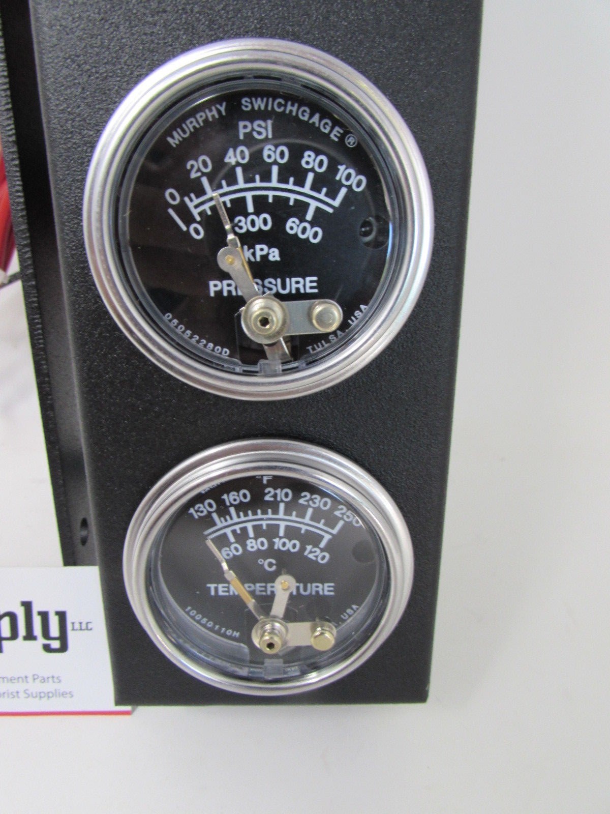 NEW MURPHY SWICHGAGE PANEL KIT WD100 30700001 - 100 PSI 518PH 250 ...