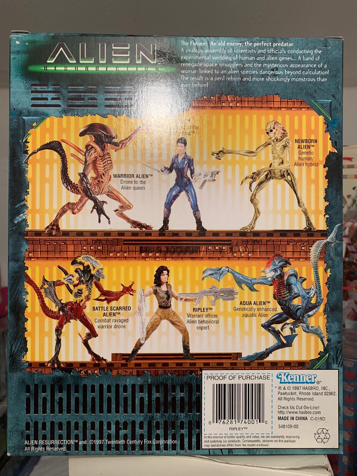 ALIENS-ALIEN RESURRECTION-RIPLEY 1997 Action Figure-Unopened-KENNER | eBay