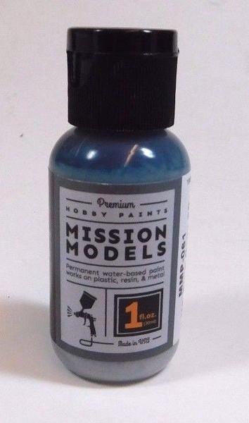 Mission Models Acrylic Model Paint 1 Oz Bottle Blue Grey FS 35189 for ...