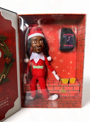 Snoop on the Stoop Snoop Dogg A Hood Tradition Christmas Red Plush ...