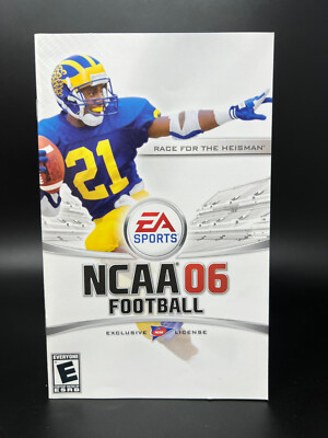 NCAA Football 06 (Sony PlayStation 2 PS2) *INSTRUCTION MANUAL ONLY* | eBay