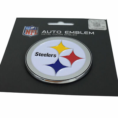 Pittsburgh Steelers NFL 3-D Metal Auto Emblem | eBay