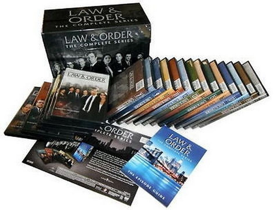 Law and Order Complete Series Seasons 1-20 DVD 104-Disc Box Set New ...