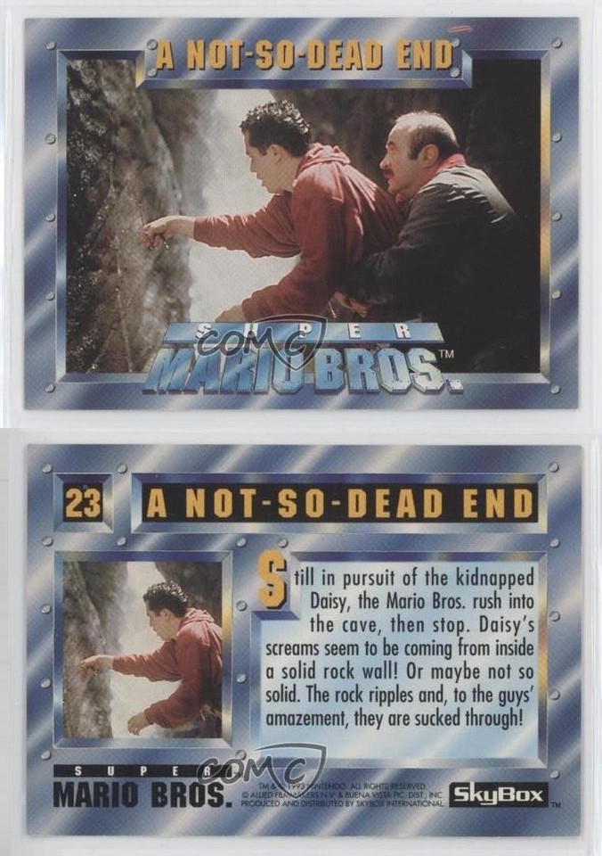 1993 SkyBox Super Mario Bros Movie A Not-so-Dead End #23 0in6 | eBay