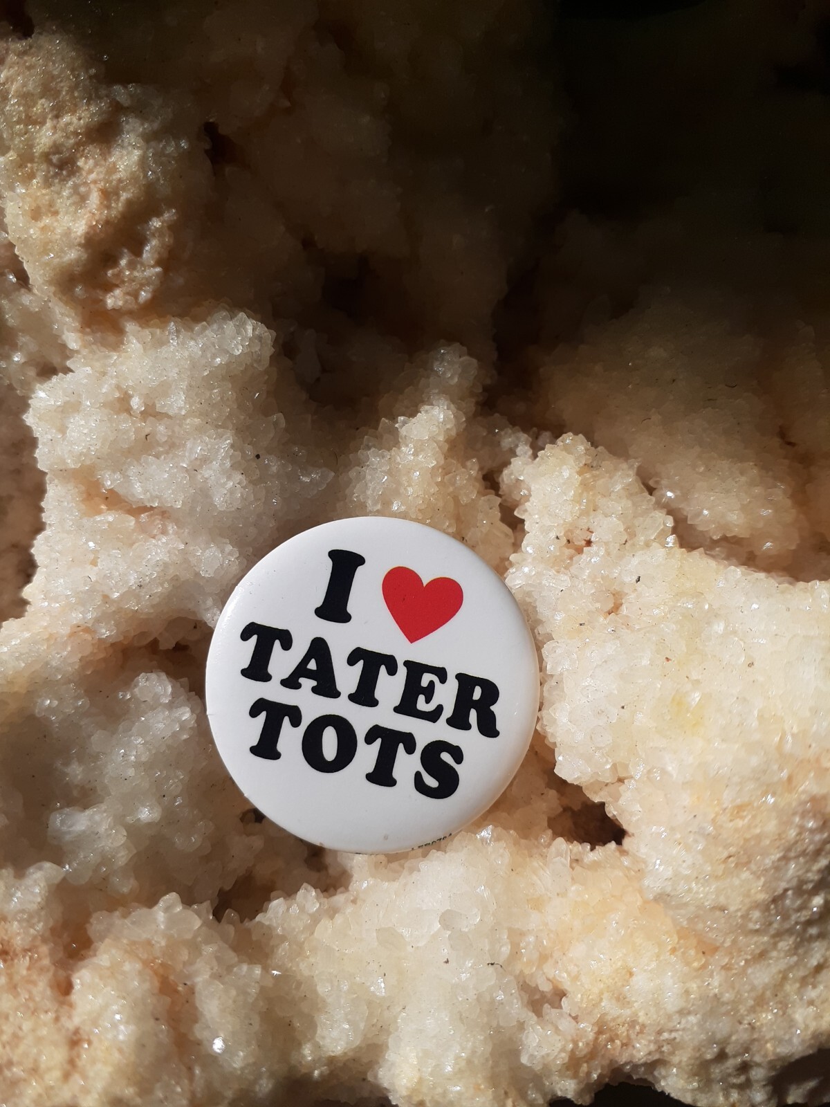 I Love Tater Tots Button