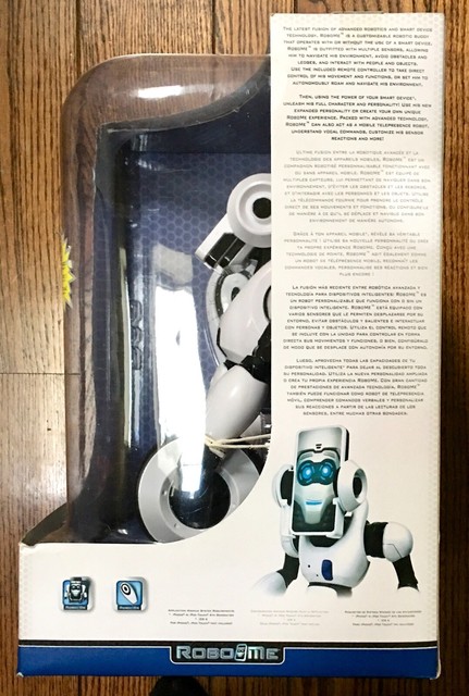 WowWee RoboMe Fully Customizable Robotic Buddy Robot Kit Voice ...