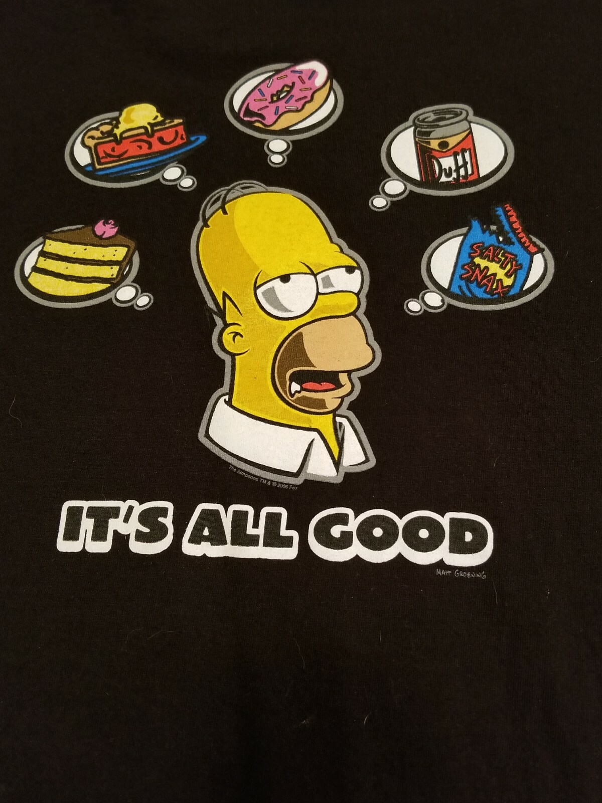 THE SIMPSON'S Official Homer Simpson "Its All Good" ©… - Gem