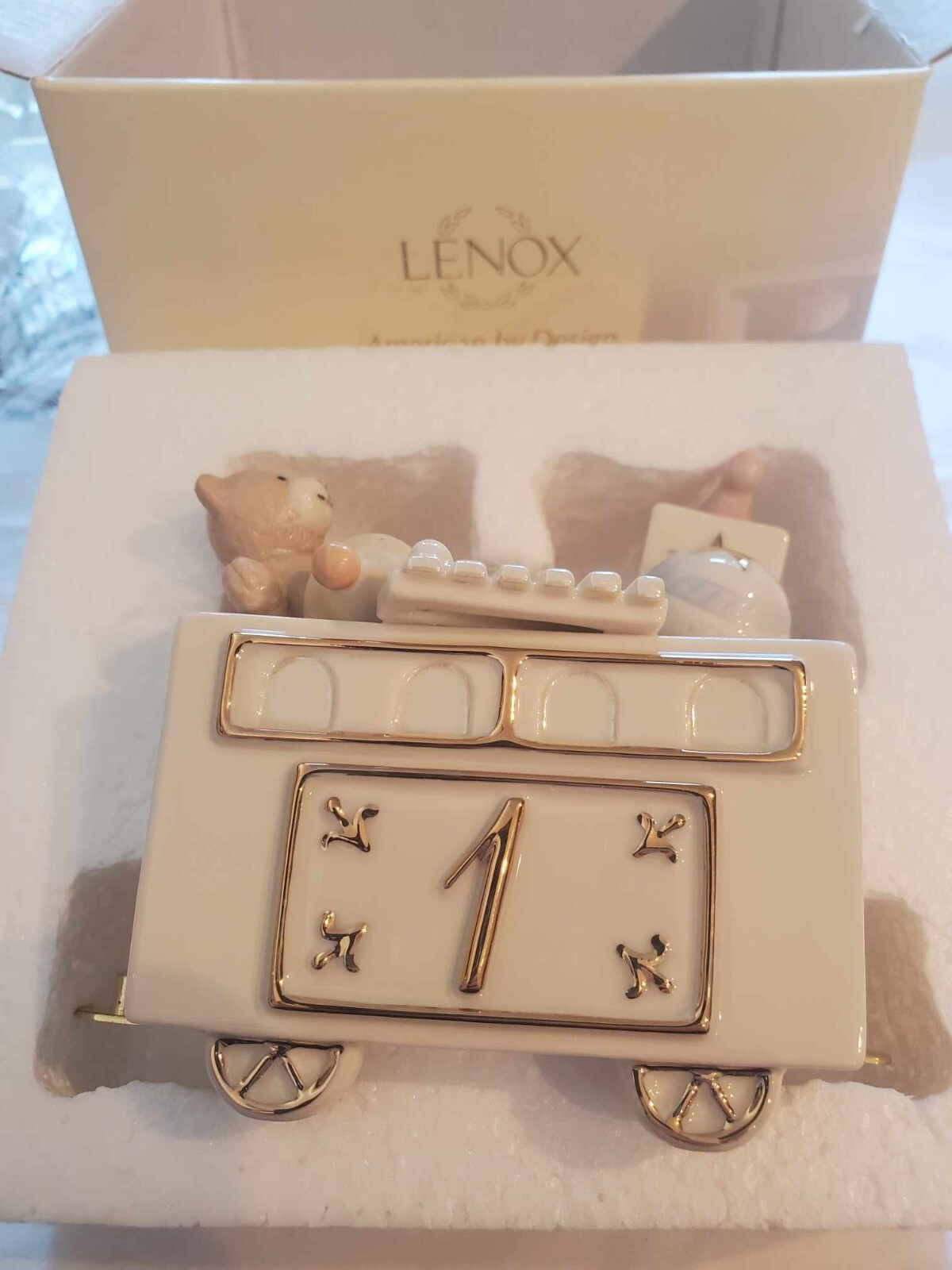 Lenox Happy Birthday Express Train Car 1 Fantastic First | eBay