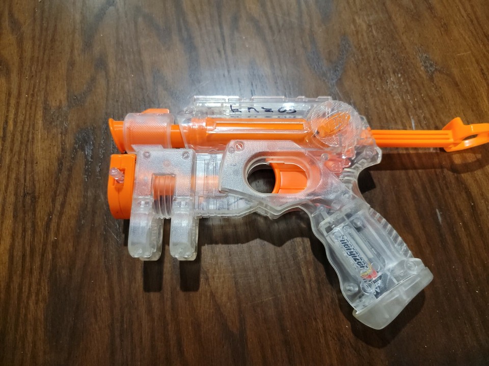 Nerf N-Strike Nite Finder Single Shot Pistol Dart Blaster | eBay