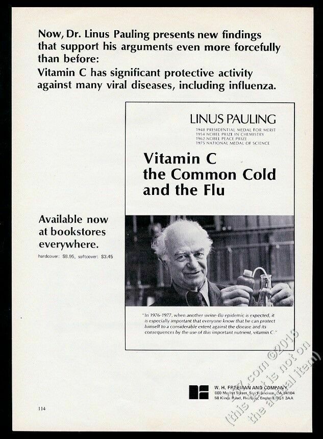 Linus Pauling Vitamin C 4225 2008 41c American Scientists: Linus