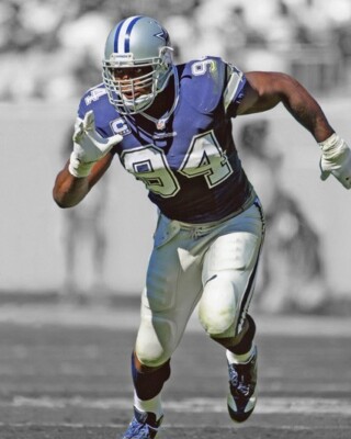 Dallas Cowboys DEMARCUS WARE Glossy 8x10 Photo Spotlight Football Print ...