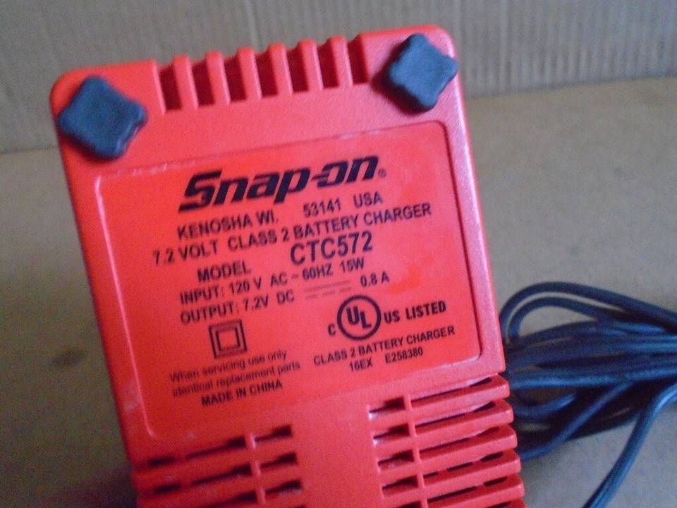 Snap On Tools CTS561 7.2V Cordless NiCd 1/4" Screwdriver Set | eBay
