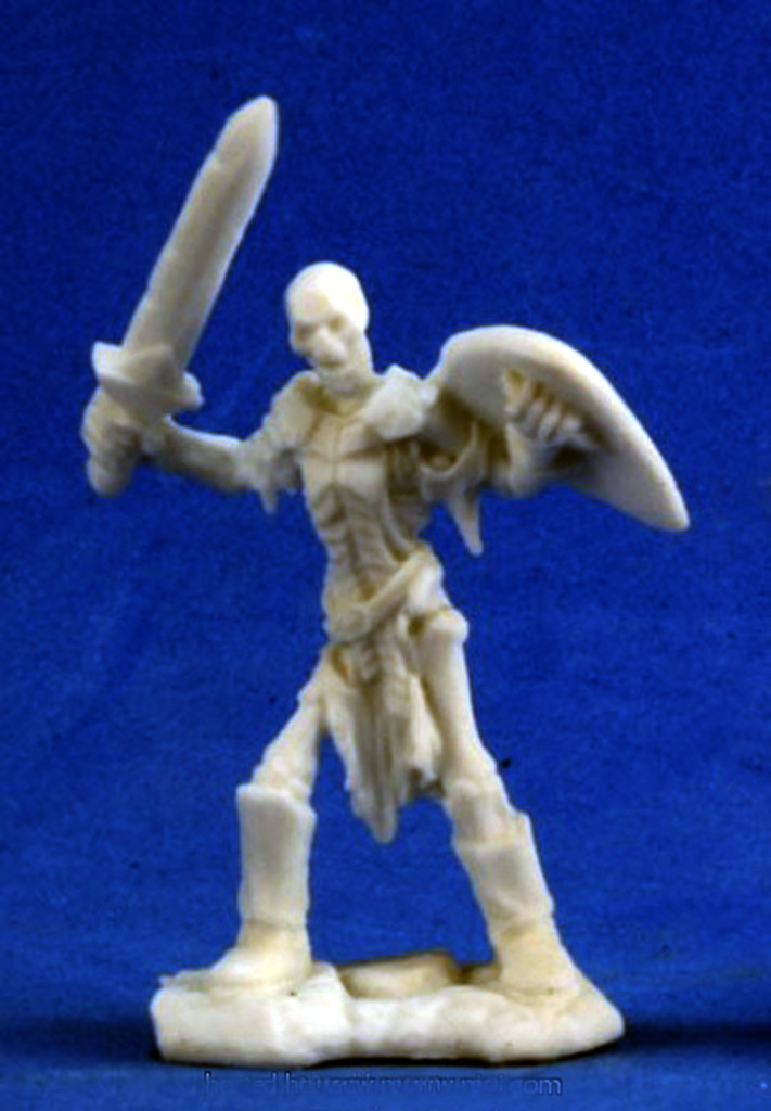 1 x SQUELETTE SWORD GUARDIAN - BONES REAPER figurine miniature jdr rpg ...