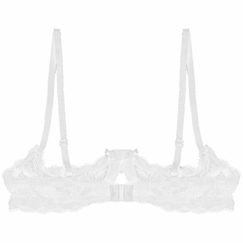 Sexy Womens Lingerie Shelf Bra Quarter Cup Bralette Exposed Nipples Bra Club | eBay