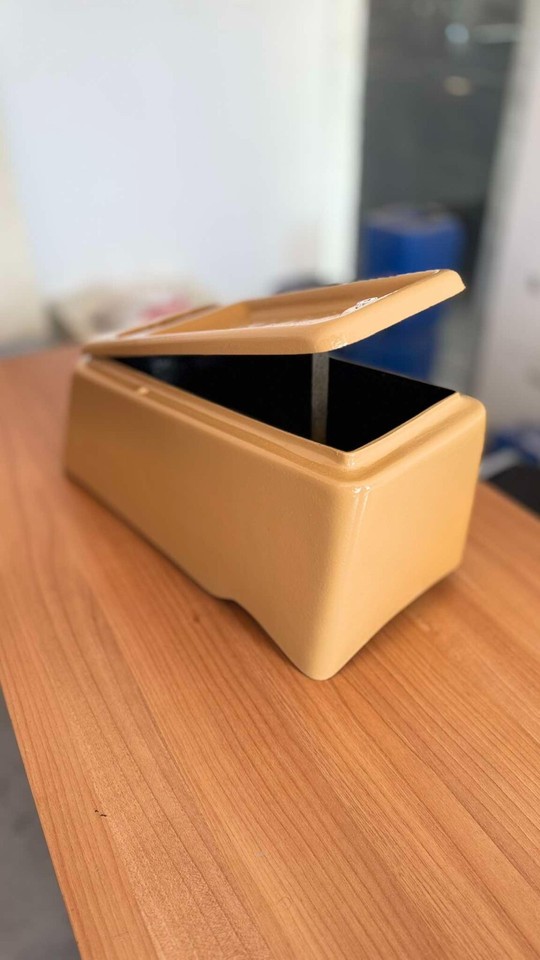 Tan Center Console for 1976-1990 Jeep CJ5 CJ7 YJ Wrangler FRP Copy from ...