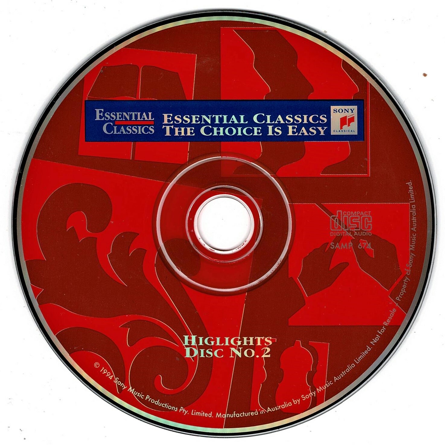 Essential Classics - The Choice is Easy Volume 2 CD | eBay