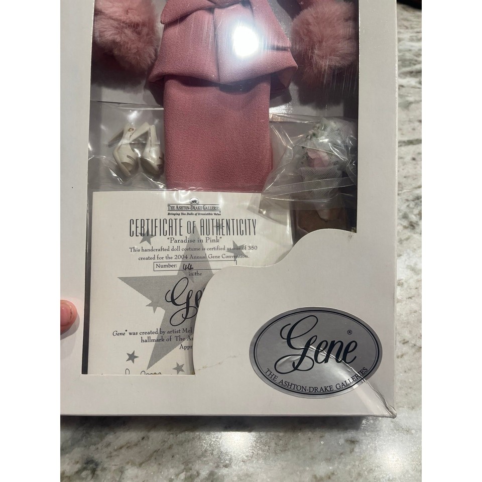 Ashton Drake Gene Marshall Paradise in Pink Fashion Doll Outfit MIB ...