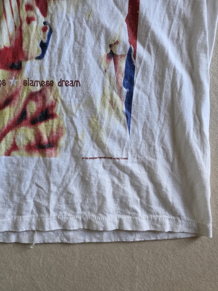 Smashing Pumpkins Big Print Siamese Dream Tour Tee Tshirt L Large | eBay