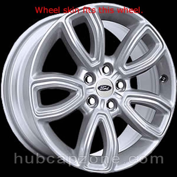 Chrome Ford Explorer Wheel Skins 18" 2020-2021 Hubcaps Chrome Wheel ...