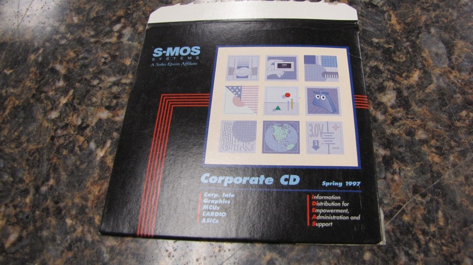 Vintage S-MOS Systems CD-ROM - DG3 | eBay