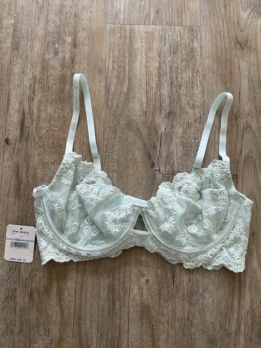 Unlined Lace Underwire Bra